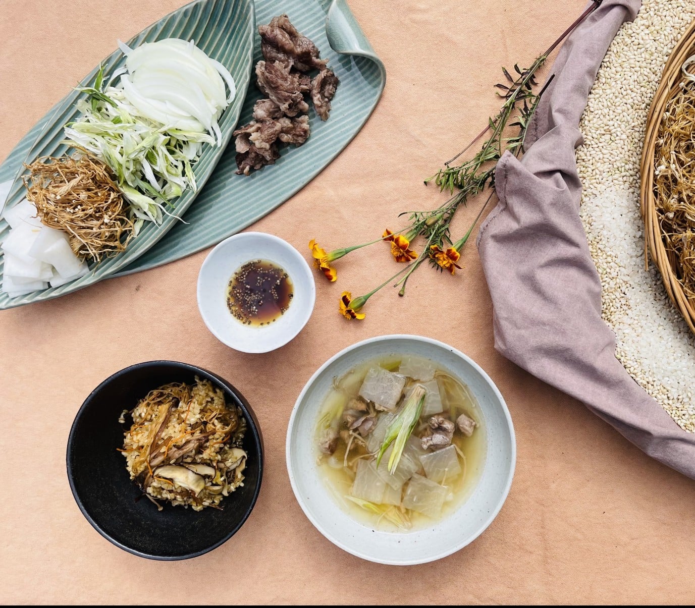 [옹달샘] '버섯영양밥' (230g X 2개) | 옹달샘 사람 살리는 예술밥상 | 꽃피는아침마을