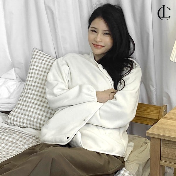 엘케이트 여자 플리스 점퍼 퍼안감 오버핏 아우터 LWT007 | 엘케이트 | 꽃피는아침마을