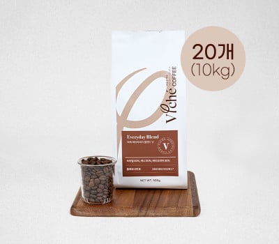 비채 에브리데이 V_10kg(500g*20개) | Viche Coffee(비채커피) | 꽃피는아침마을